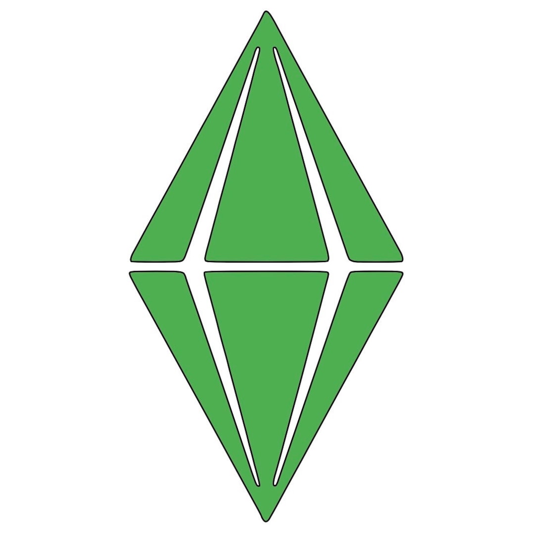 Sims 4 Plumbob Vinyl Sticker - Etsy