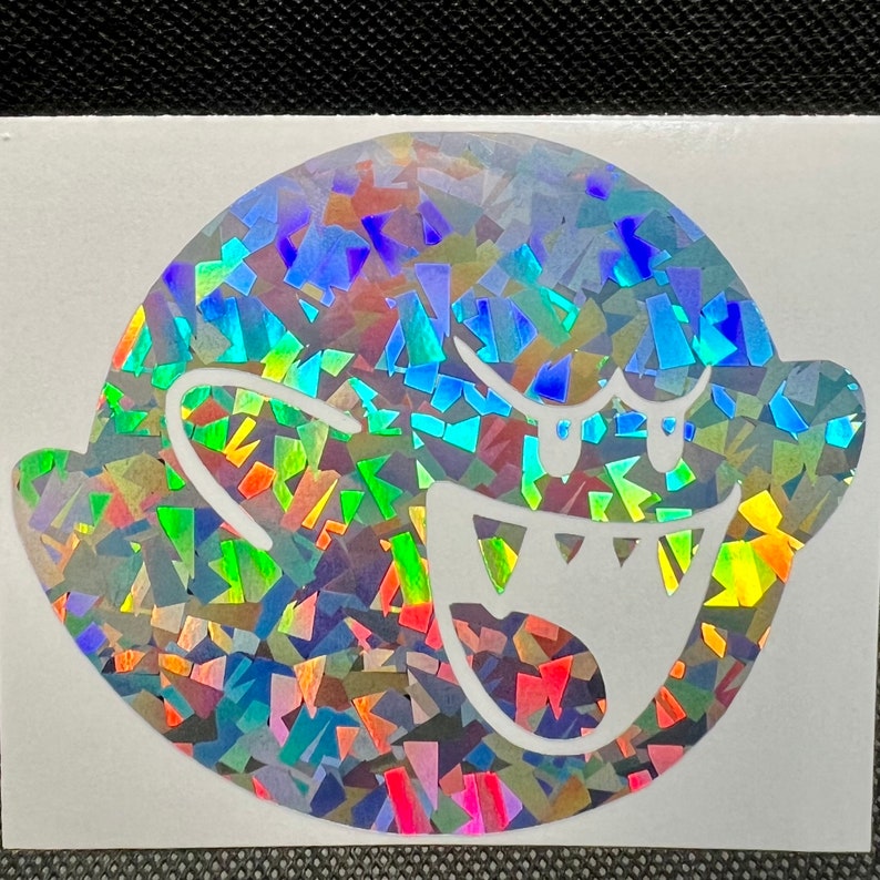 Nintendo Boo Vinyl Sticker - Etsy