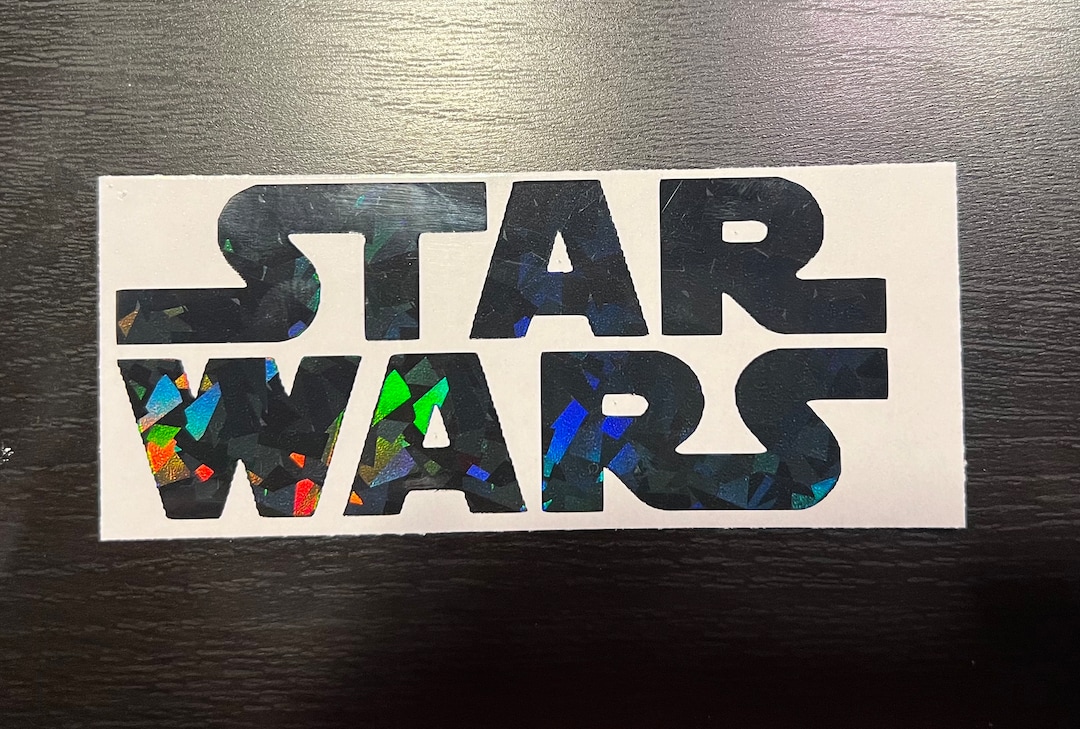 Star Wars Logo Vinyl Sticker - Etsy