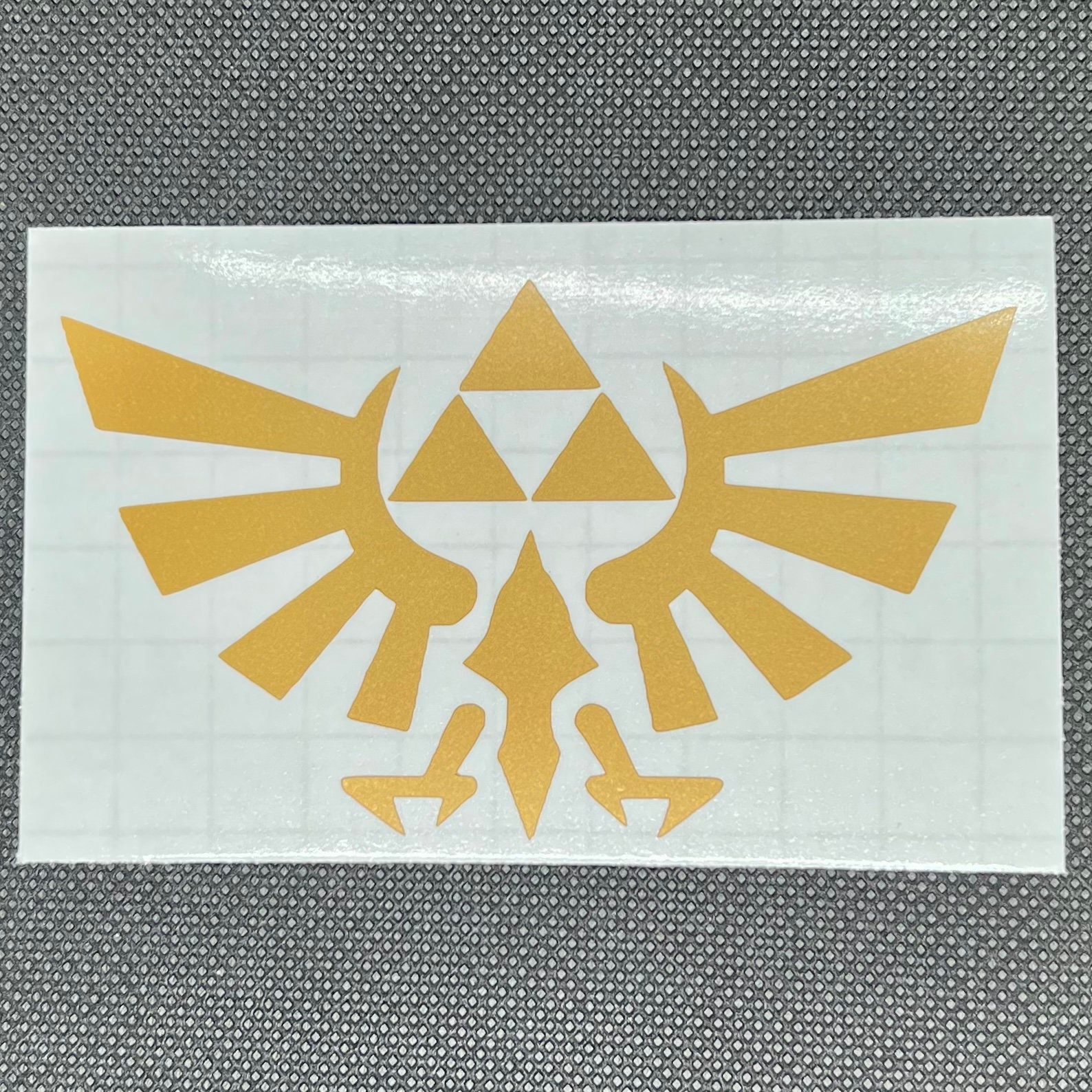 Legend of Zelda Winged Triforce Vinyl Sticker – Precision‑cut Gamer ...