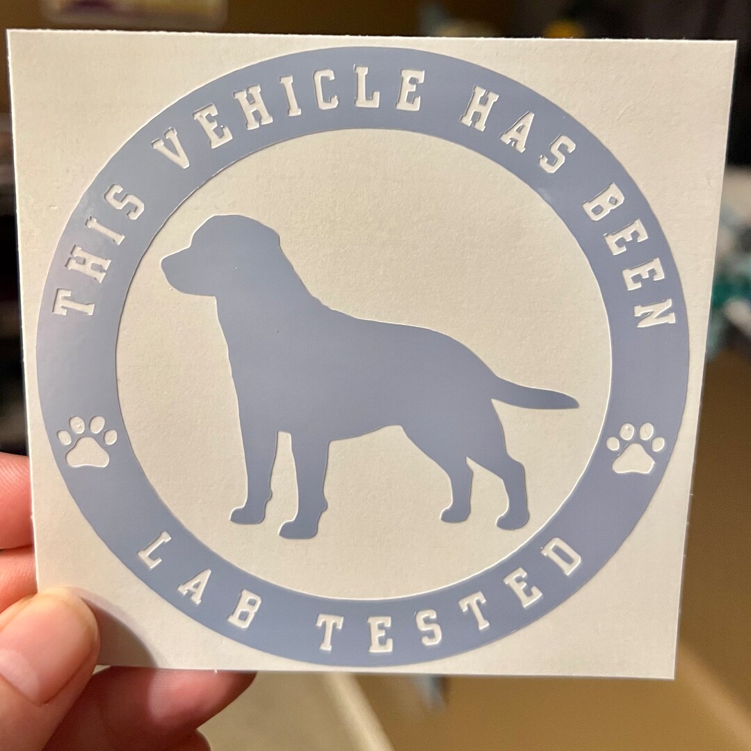 Lab Tested Vehicle Vinyl Sticker – Precision-cut Funny Car, Laptop ...