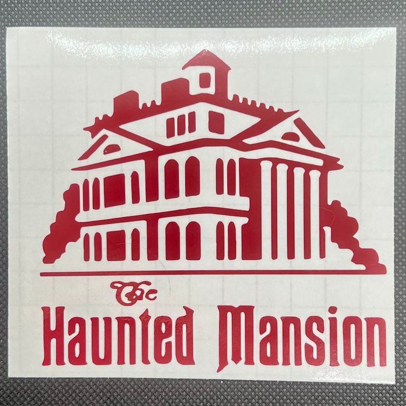 Haunted Mansion Sticker - Etsy