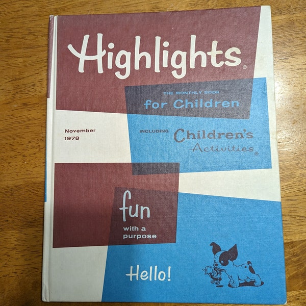 Highlights Magazine - Etsy