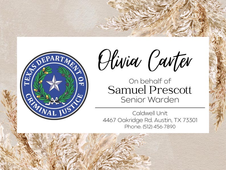 Texas State Logo Signature - Colored, TDCJ [texas Department of ...