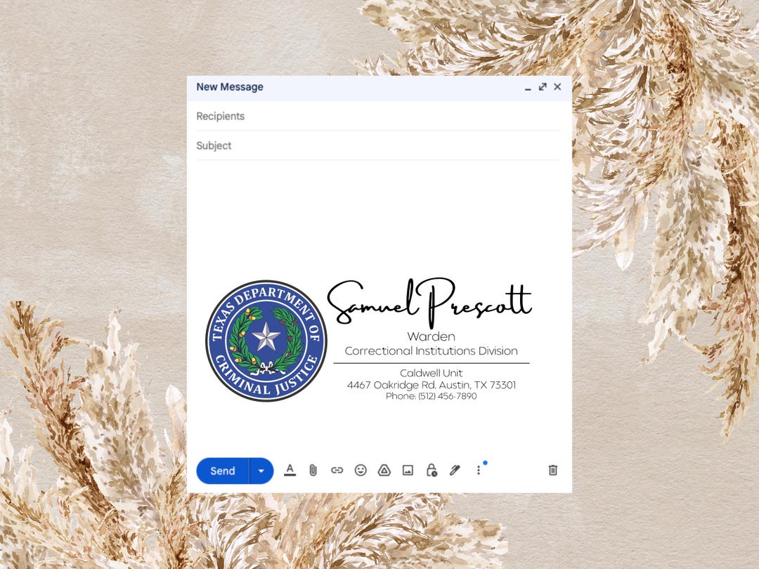 Texas State Logo Signature - Colored, TDCJ [texas Department of Criminal Justice] Employees - Etsy