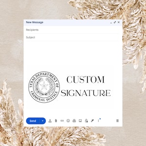 CUSTOM - Texas State Logo Signature - TDCJ [texas Department of ...