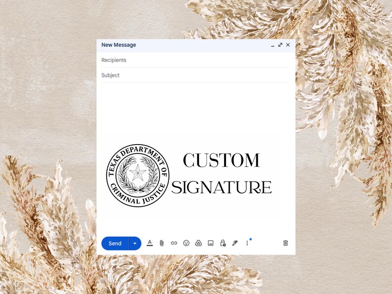 CUSTOM - Texas State Logo Signature - TDCJ [texas Department of ...