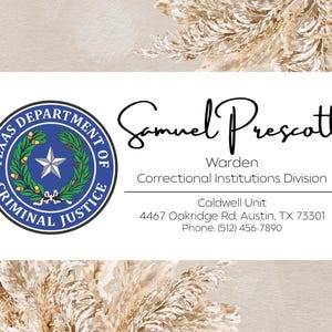 Texas State Logo Signature - Colored, TDCJ [texas Department of ...