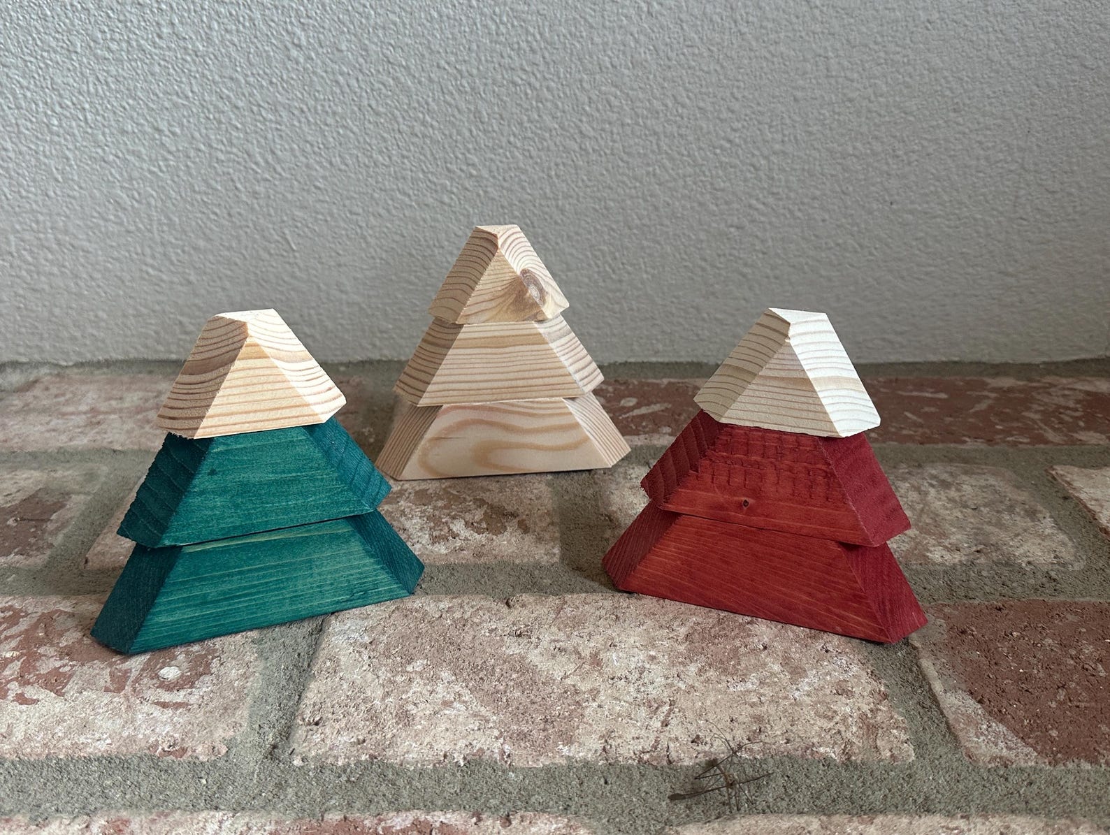 Handmade Rustic Wood Christmas Trees, Farmhouse Decor - Etsy