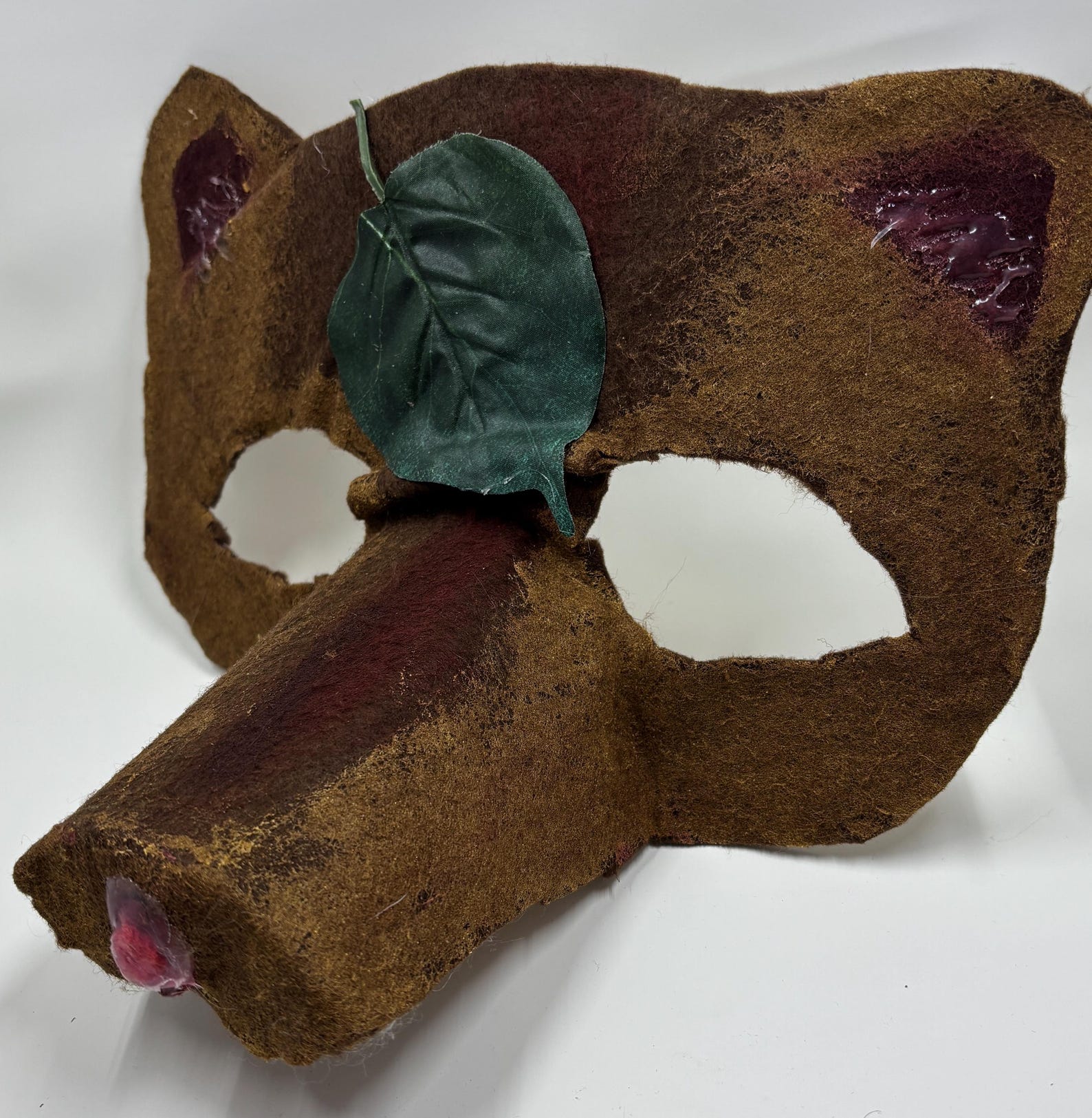 Handmade Otter Mask – Cardboard & Felt Woodland Animal Costume - Etsy