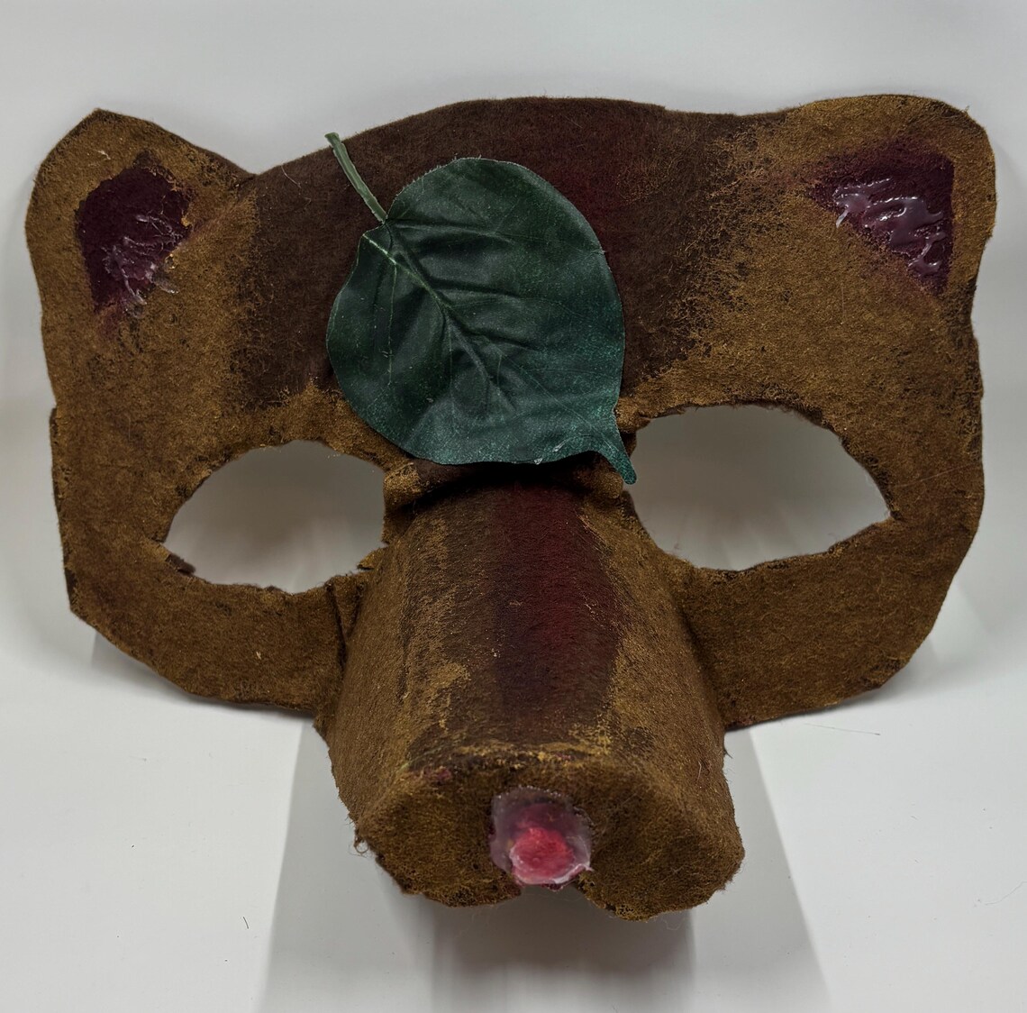 Handmade Otter Mask – Cardboard & Felt Woodland Animal Costume - Etsy