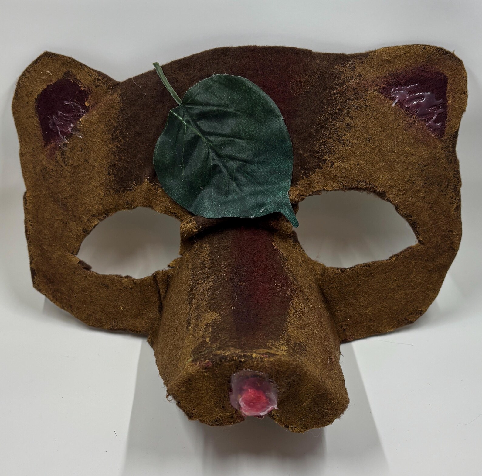 Handmade Otter Mask – Cardboard & Felt Woodland Animal Costume - Etsy