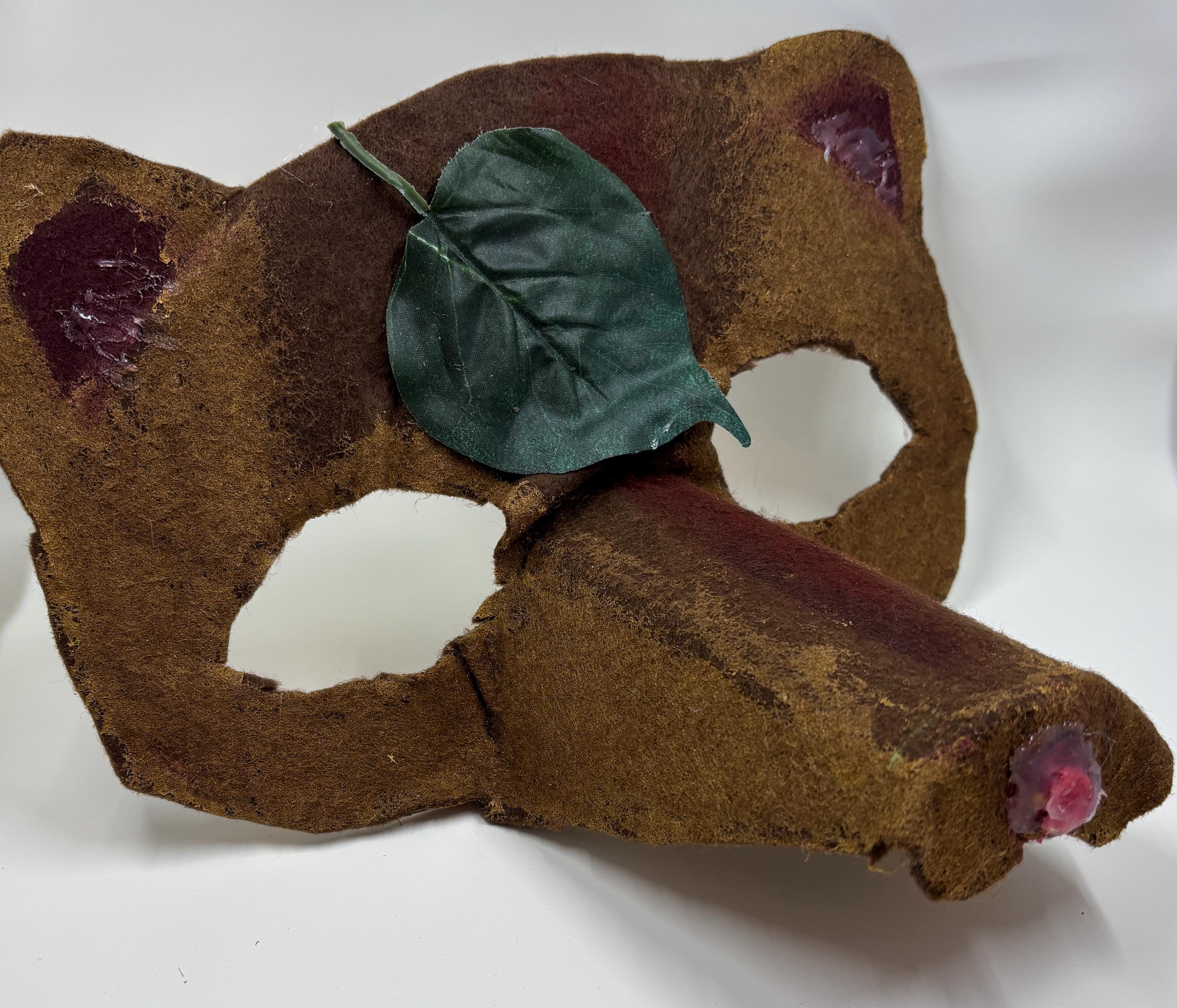 Handmade Otter Mask – Cardboard & Felt Woodland Animal Costume - Etsy