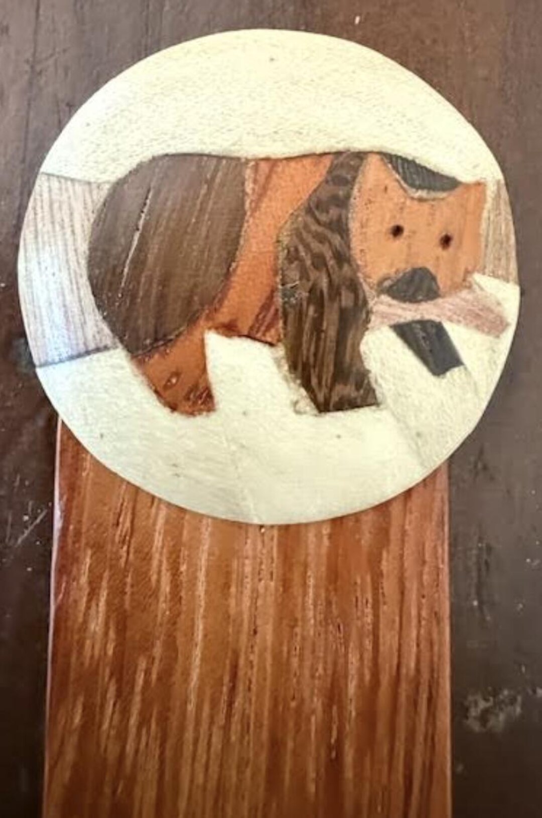 Handmade Wood Carved Bookmark Bookmarks With Bear Bears! Books Book - Etsy