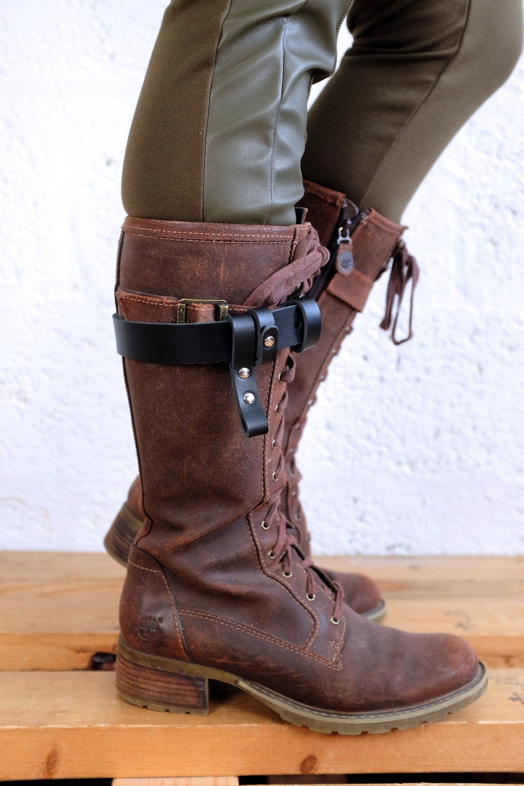 Steampunk Pirate Leather Boot Strap Versatile Accessory - Etsy