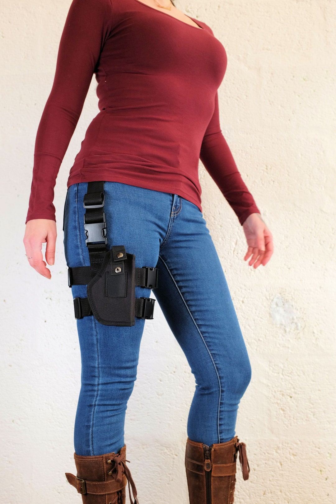 Cosplay Leg Holster Inspired by the Walking Dead Tactical Costume ...