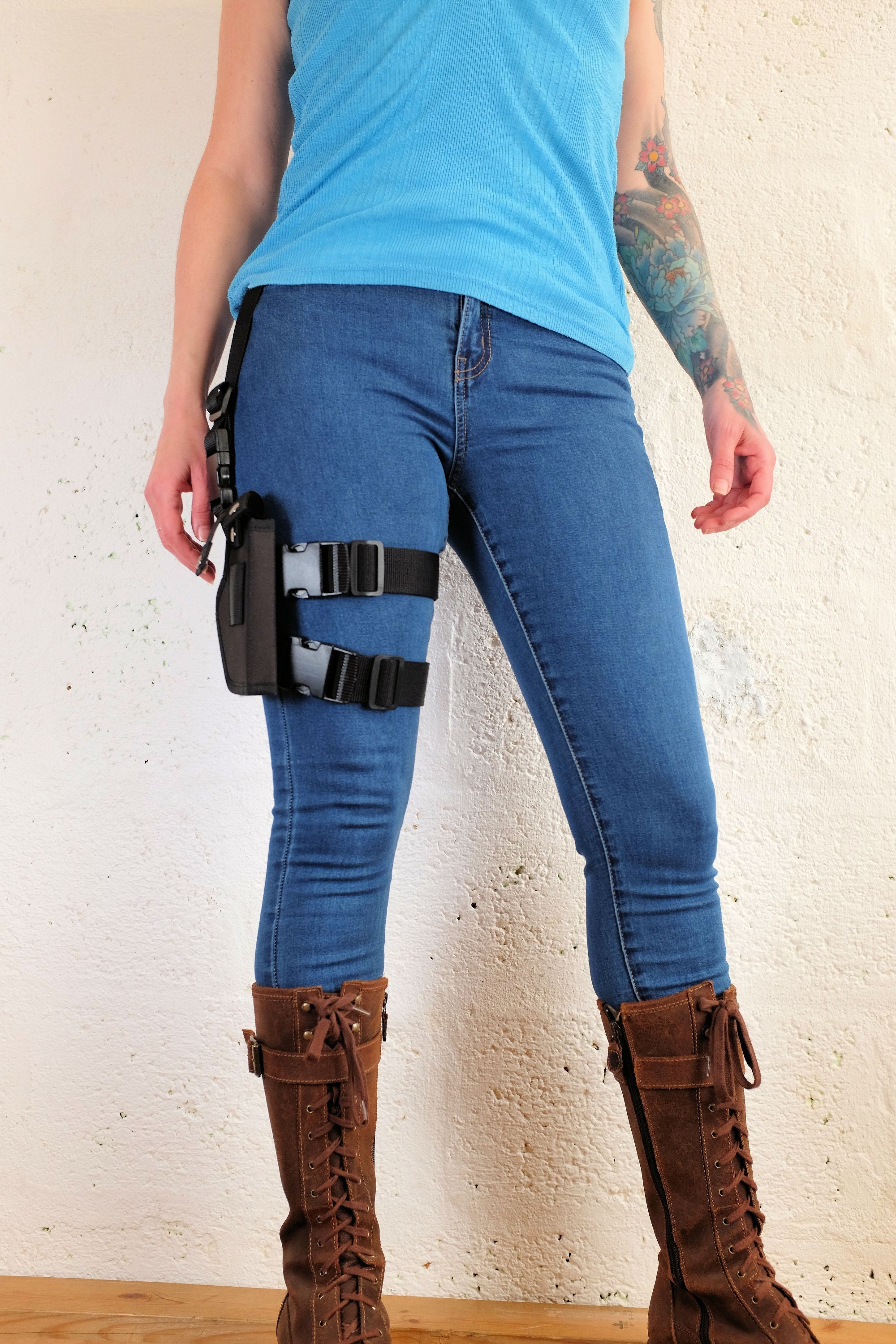 Resident Evil Jill Valentine Leg Harness Small Cosplay - Etsy UK