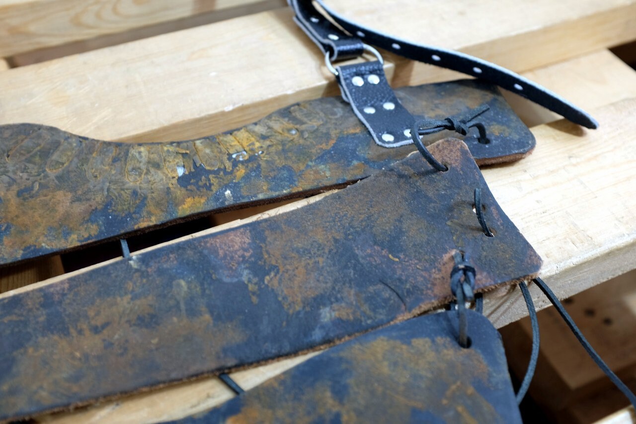 Leather Chest Armour Post Apocalyptic Steampunk Wasteland | Etsy