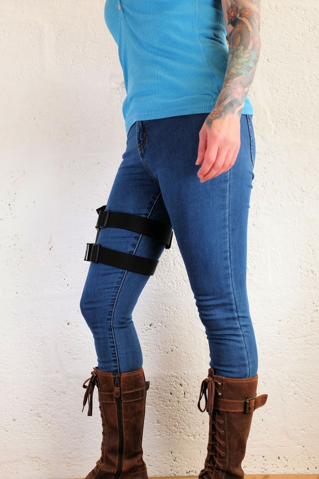 Jill Valentine Leg Harness for Cosplay Resident Evil Inspired Costume ...