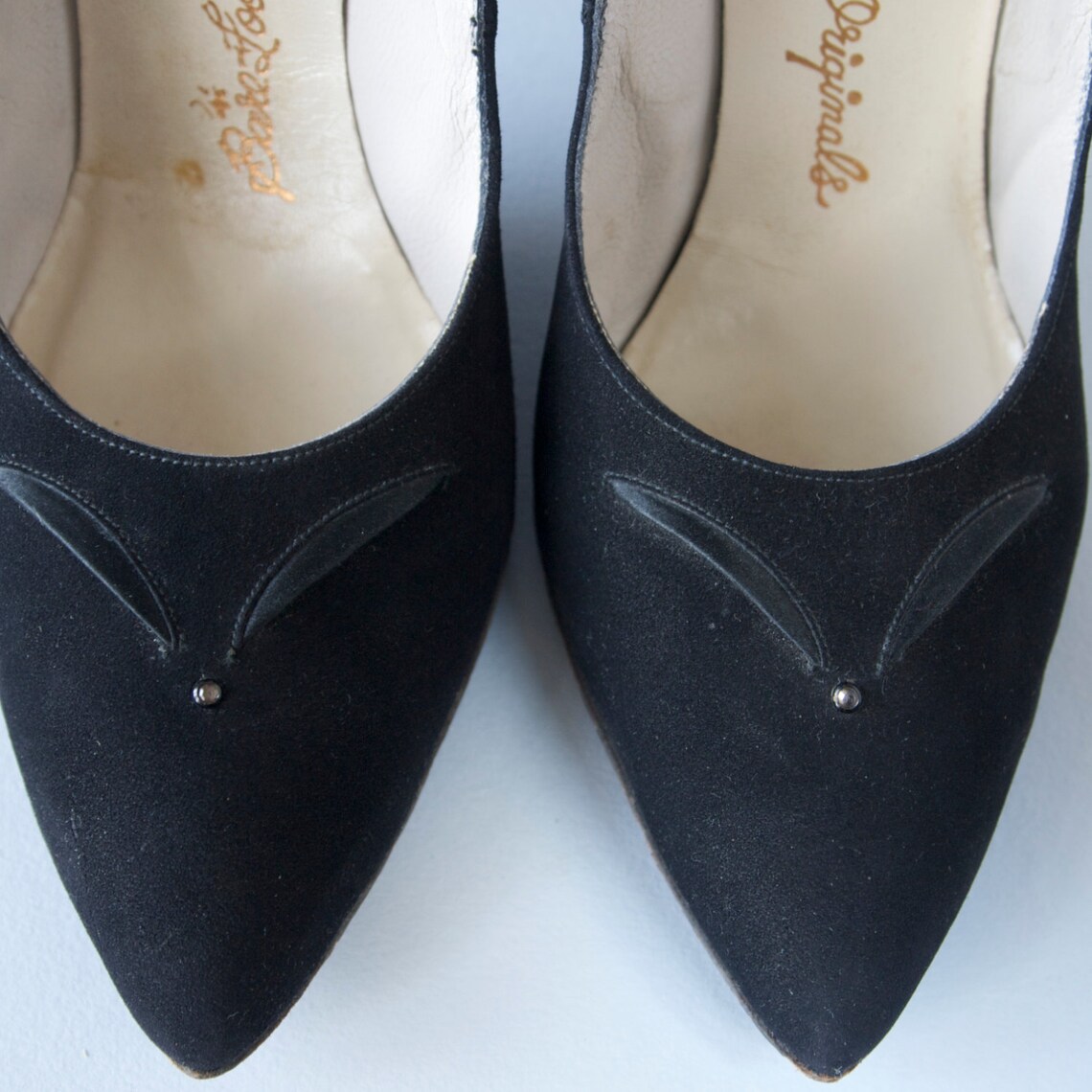 50's Black Pump Shoes Barefoot Originals Size 5.5 N - Etsy
