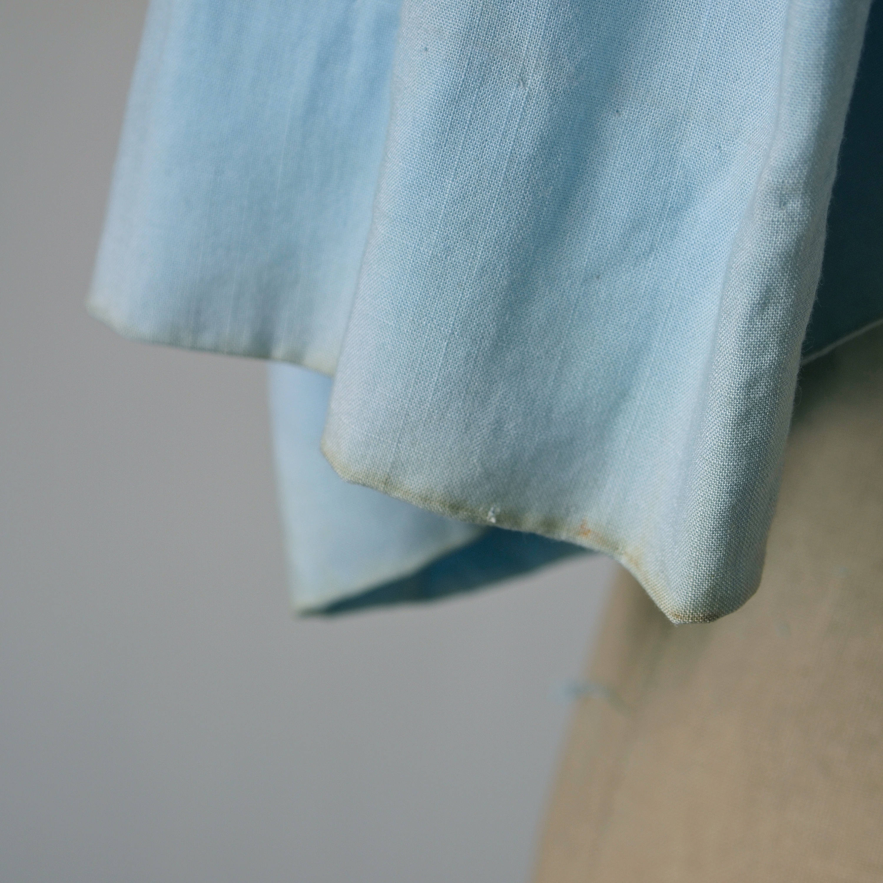 50's/60's Blue and White Wiggle Dress Richard Frontman Embroidered ...