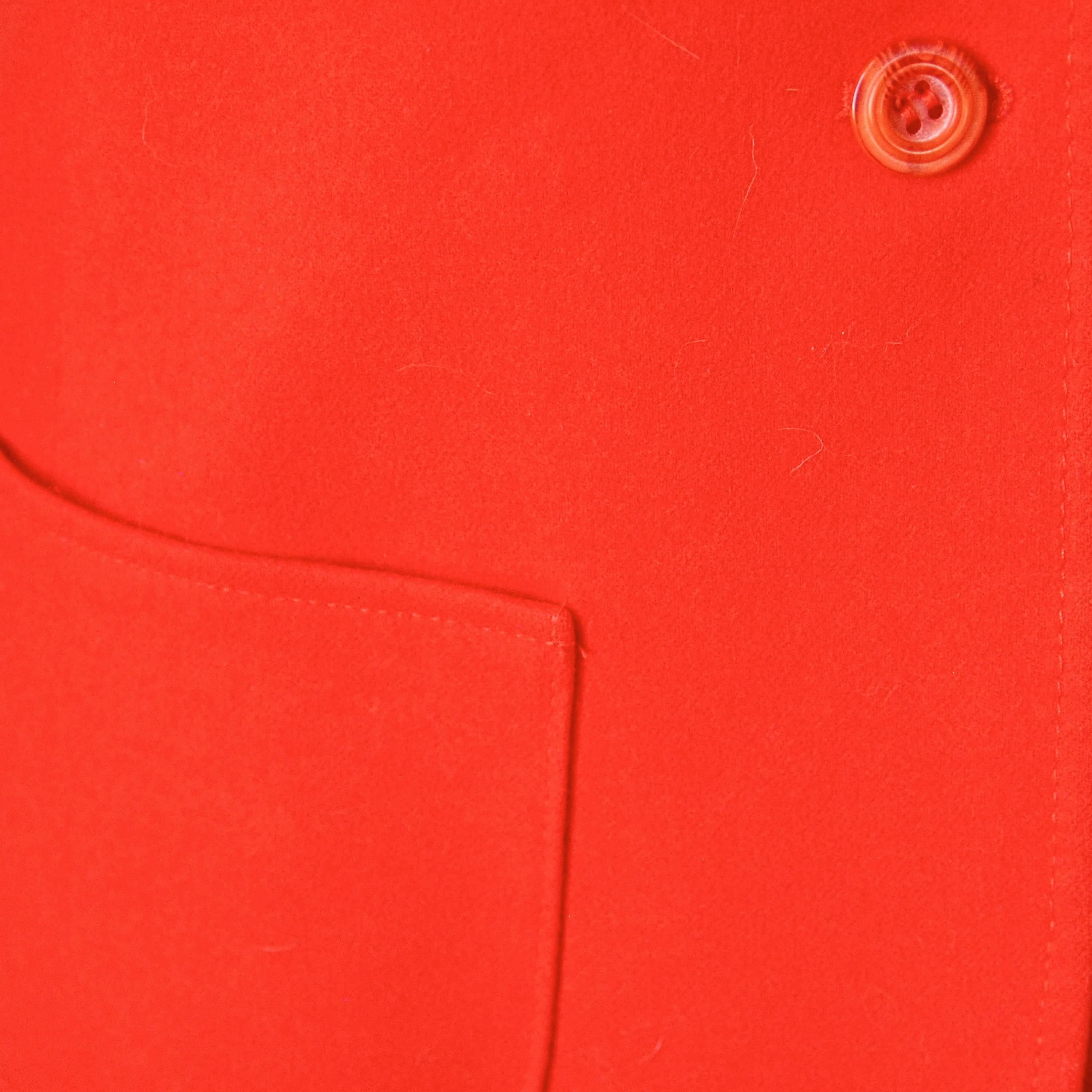 Orange Red 70's Virgin Wool Young Pendleton Blazer Jacket - Etsy