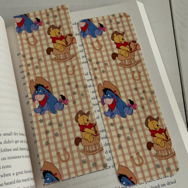 Winnie the Pooh Bookmark - Etsy
