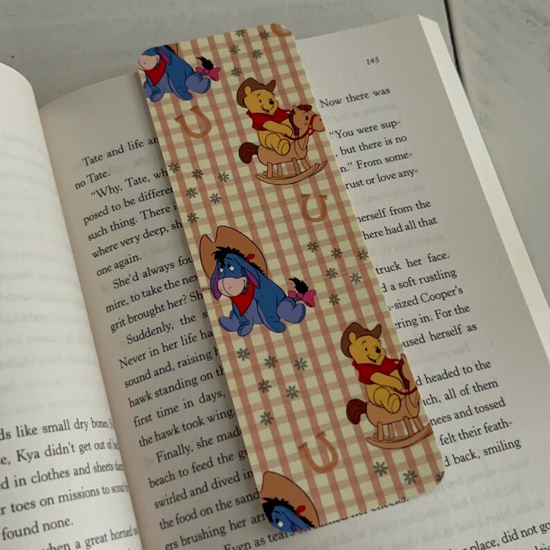 Winnie the Pooh Bookmark - Etsy
