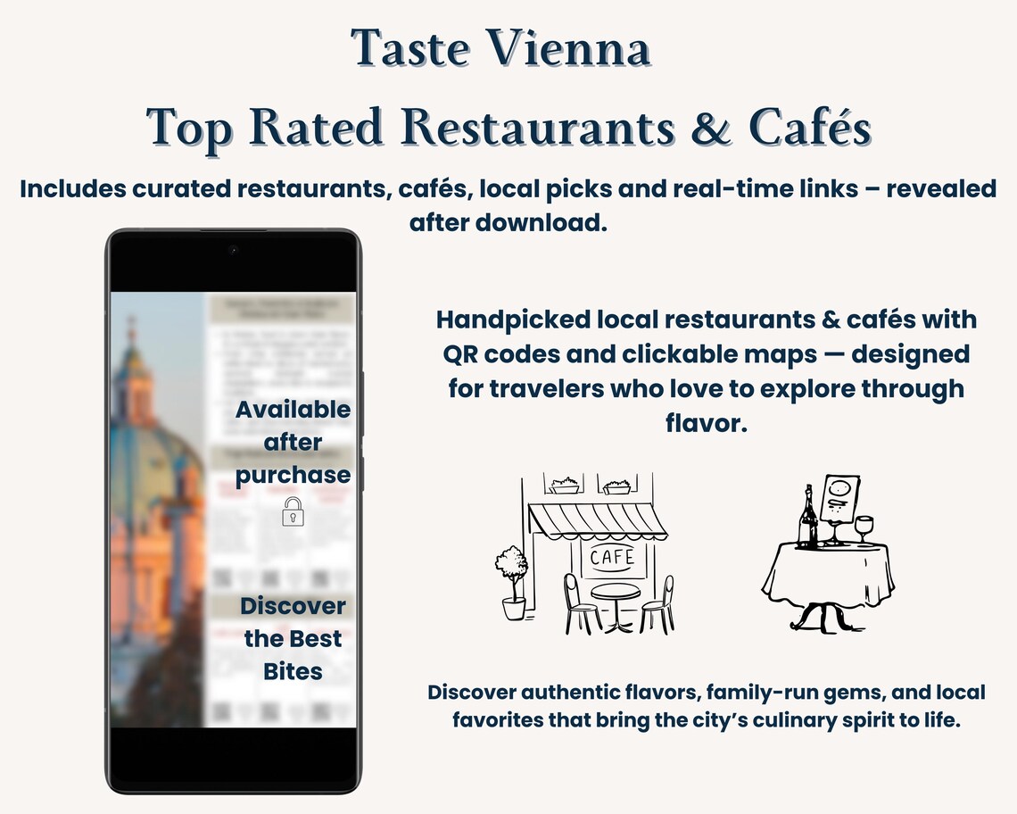 Vienna Travel Planner | Printable & Fillable PDF | Mobile Travel ...