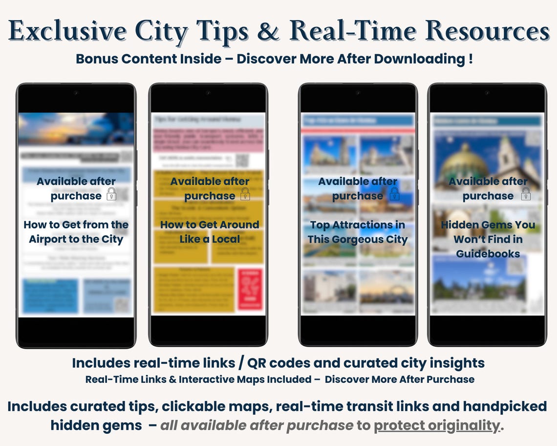 Vienna Travel Planner | Printable & Fillable PDF | Mobile Travel ...