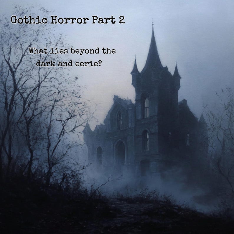 Gothic Horror Part 1 Masking Tape - Etsy