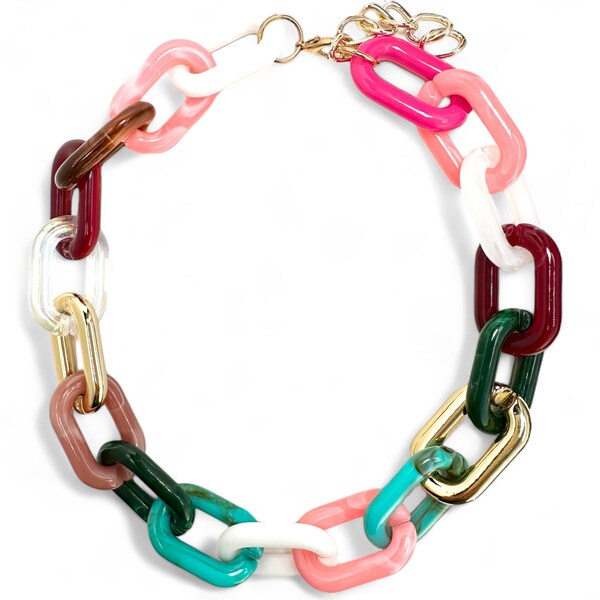 Multi Chain Necklace - Etsy