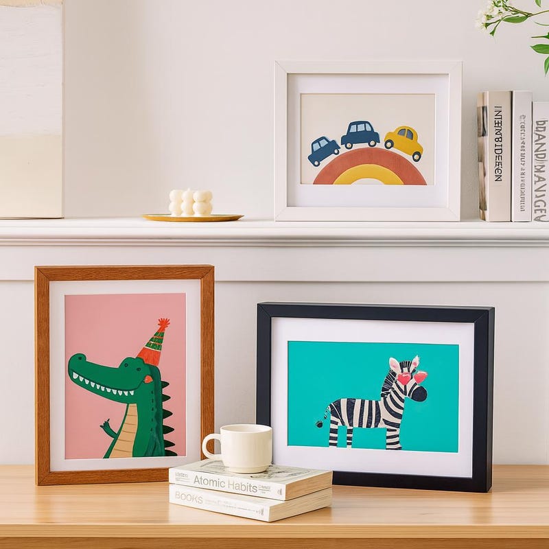 Magnetic Picture Frame Wood - Etsy