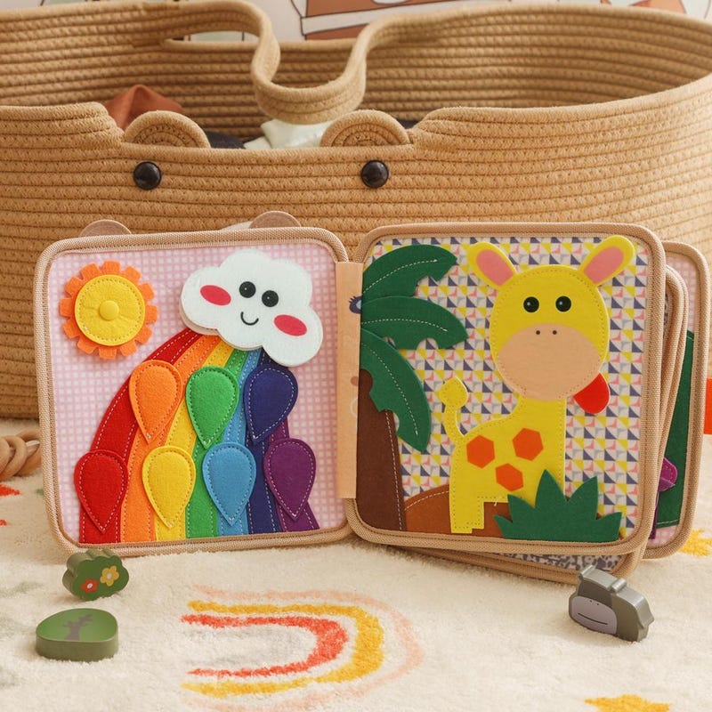 Baby Busy Book Paper - Etsy