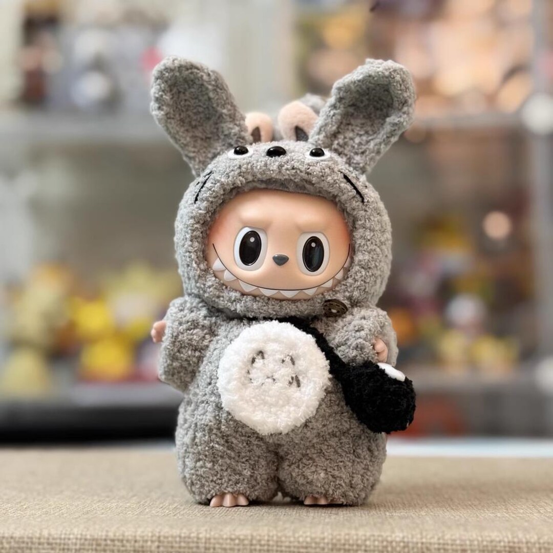 Totoro Crochet Outfit for Labubu | Labubu Outfit | Handmade Crochet ...