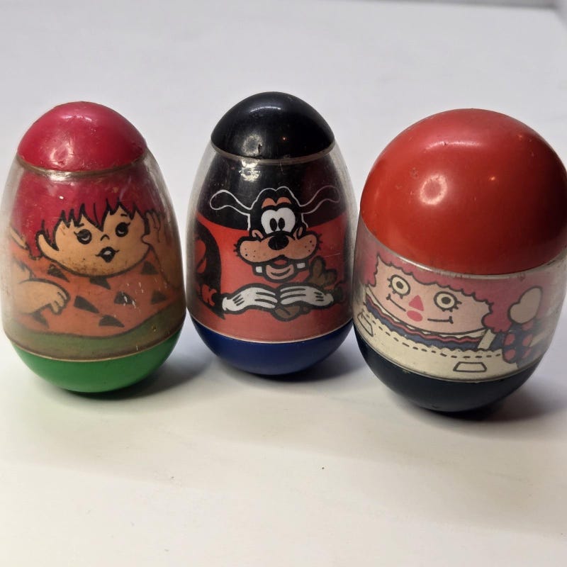 70s Weeble Wobble - Etsy