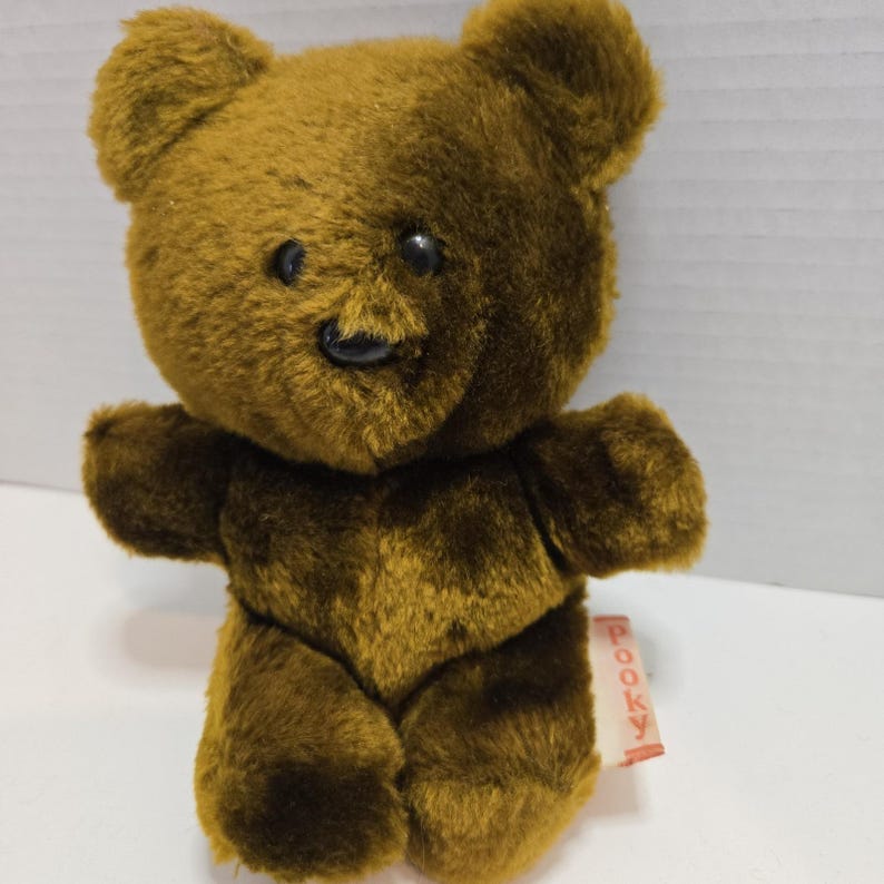 Vintage Garfield Pooky Plush Bear Plush Teddy Bear Dakin & Company 1983 ...