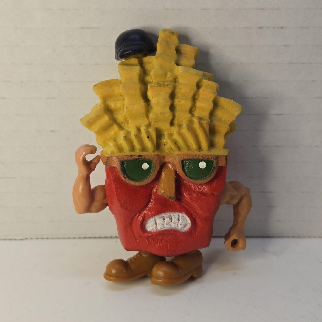 Vintage Food Fighters 1988 Mattel Fat Frenchy French Fries Action ...