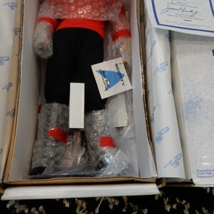 Vintage Star Trek Scotty Porcelain Doll: RARE Hamilton Ernest LTD, COA ...