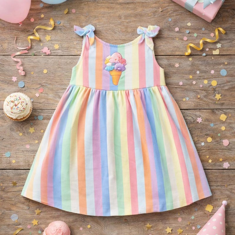 Ice Cream Dress - Etsy