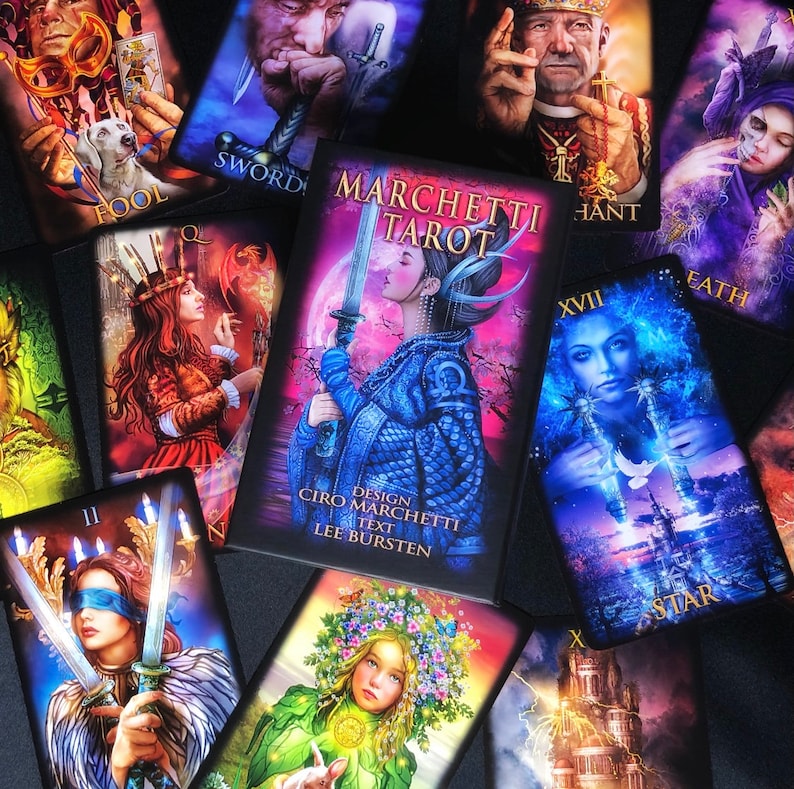 Tarot Deck Special Edition Marchetti Tarot - Etsy