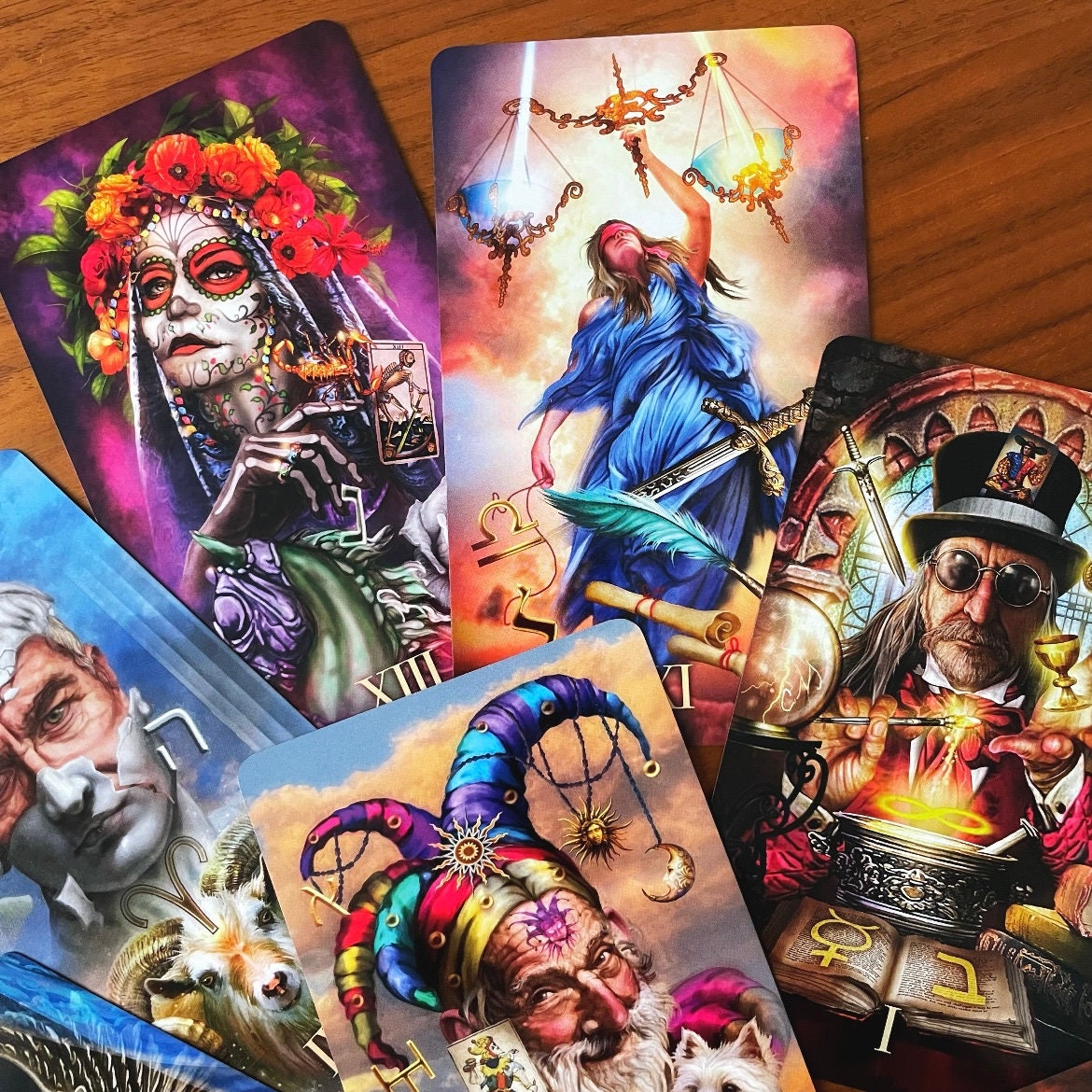 Tarot Deck Mystic Palette Tarot full Color - Etsy Singapore