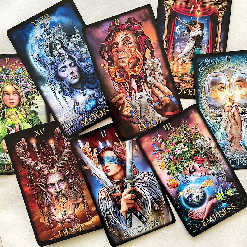 Tarot Deck Special Edition Marchetti Tarot - Etsy
