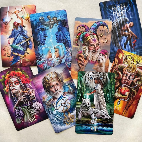 Tarot Deck Mystic Palette Tarot full Color - Etsy