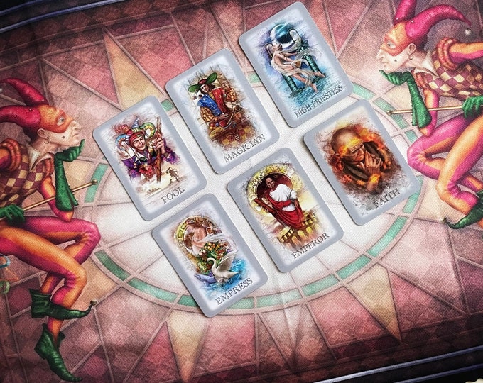 Gilded Tarot Royale Kit Card Deck & Guidebook Set Oracle Cards and Book ...