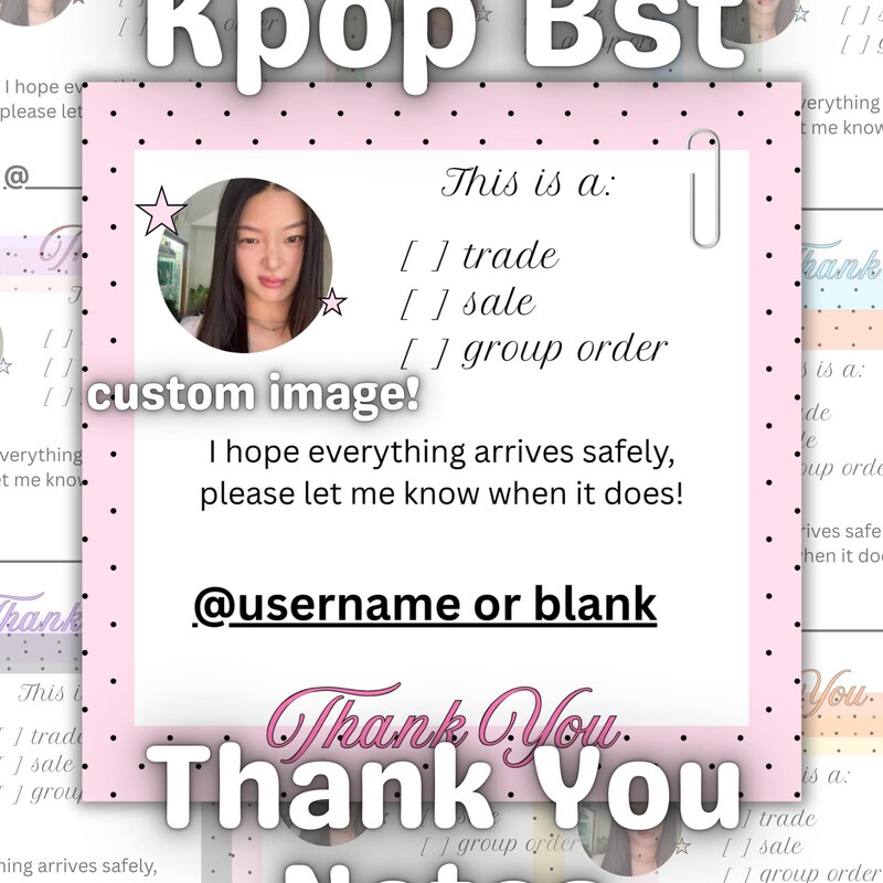 Korean Sticky Note - Etsy