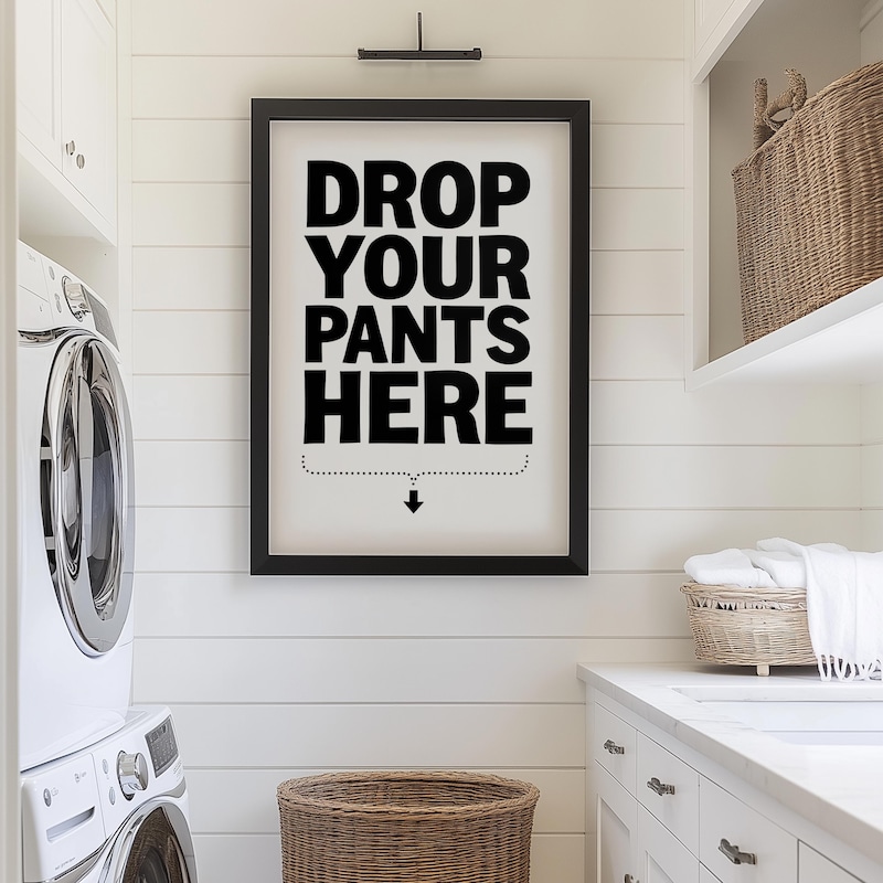 Funny Utility Wall Art - Etsy