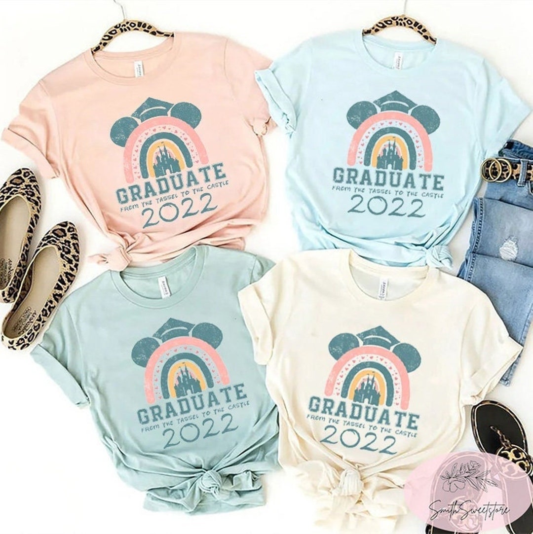 Disney Graduation Tshirt Disney Grad Shirt Graduation T - Etsy