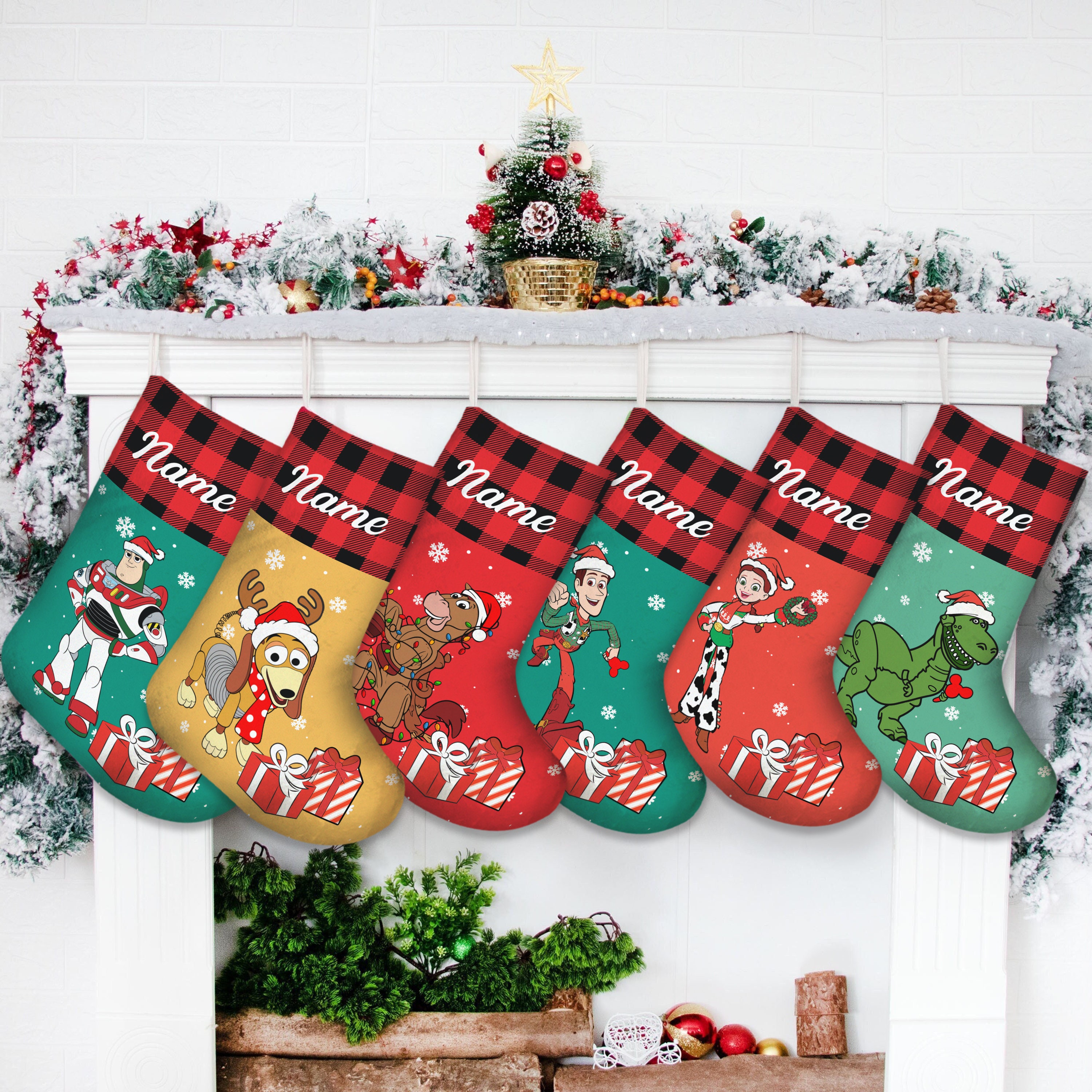 Toy Story Stockings, Personalized Disney Stockings, Woody Stocking sold ...