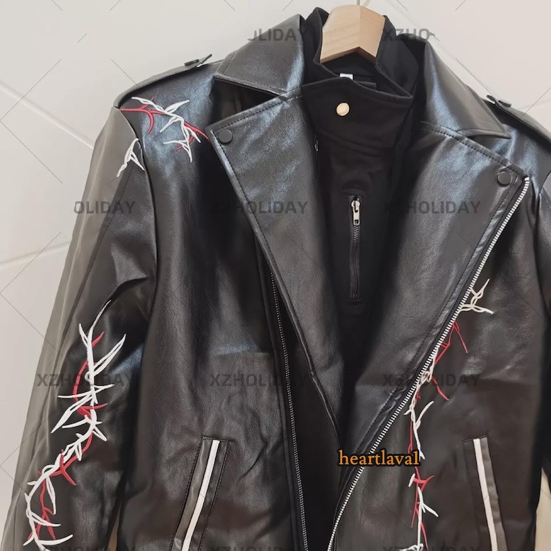 Anime Love and Deepspace Syslus Qin Che Cosplay Jacket Unisex Biker ...